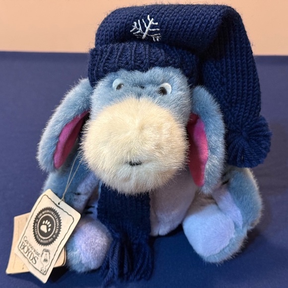 Disney | Toys | Rare Eeyore Plush Disney X Boyds Bears Collab Nwt Winnie The Pooh Collectible ...
